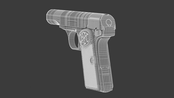 modelo 3d Modelo FN 1910 - TurboSquid 1765628