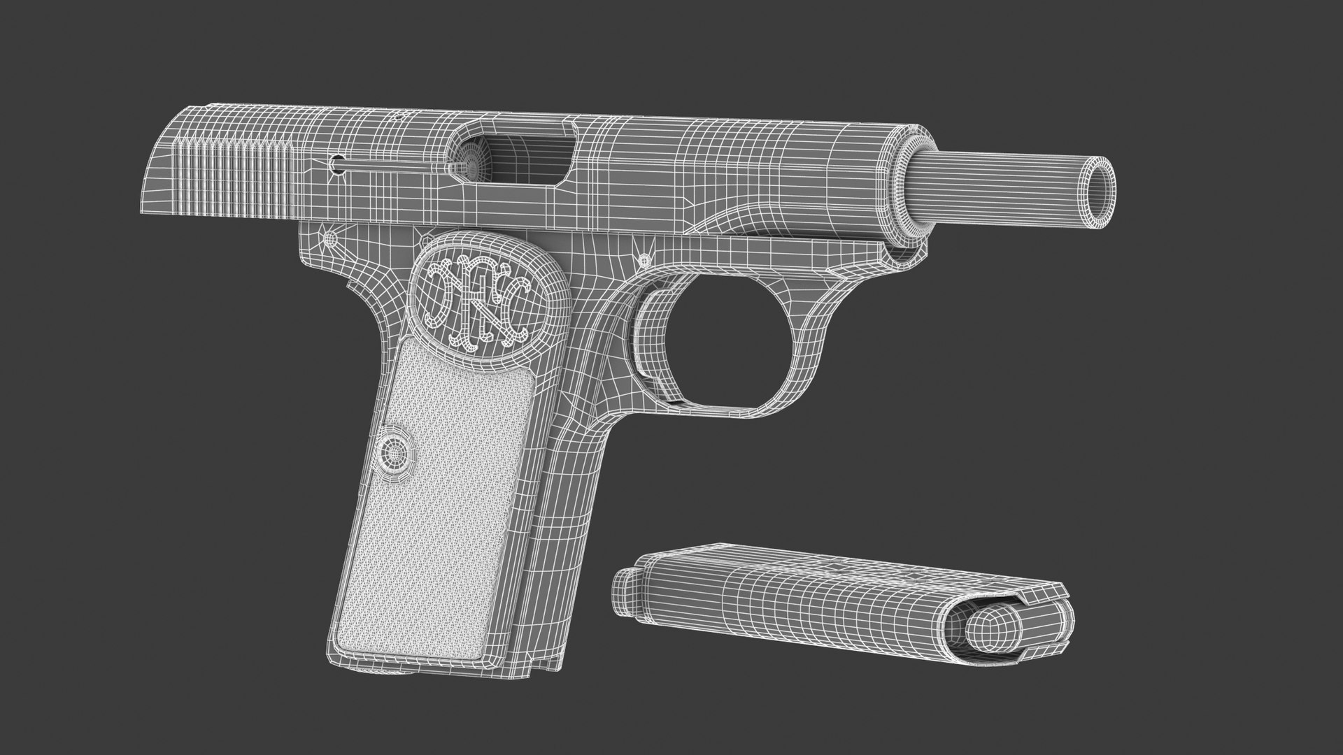 3D FN Model 1910 - TurboSquid 1765628