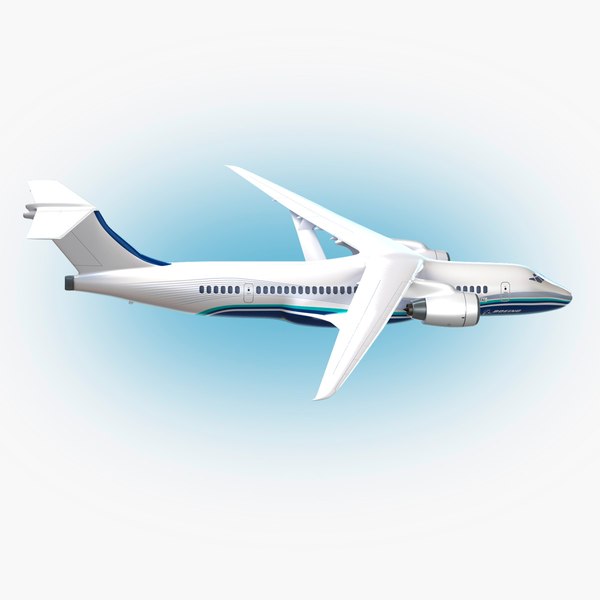 Boeing NASA X-66A experimental airplane 3D 모델 - TurboSquid 2107459