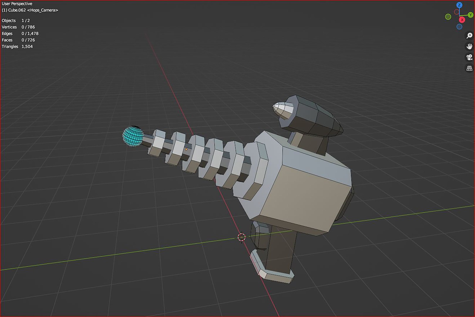 3D Model 3d Science Fiction Blaster Icon - TurboSquid 2046508