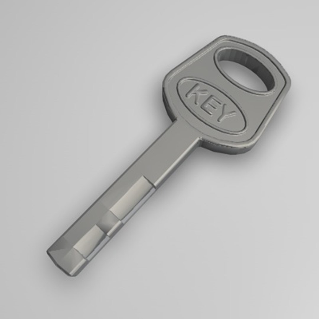 key lock 3d model