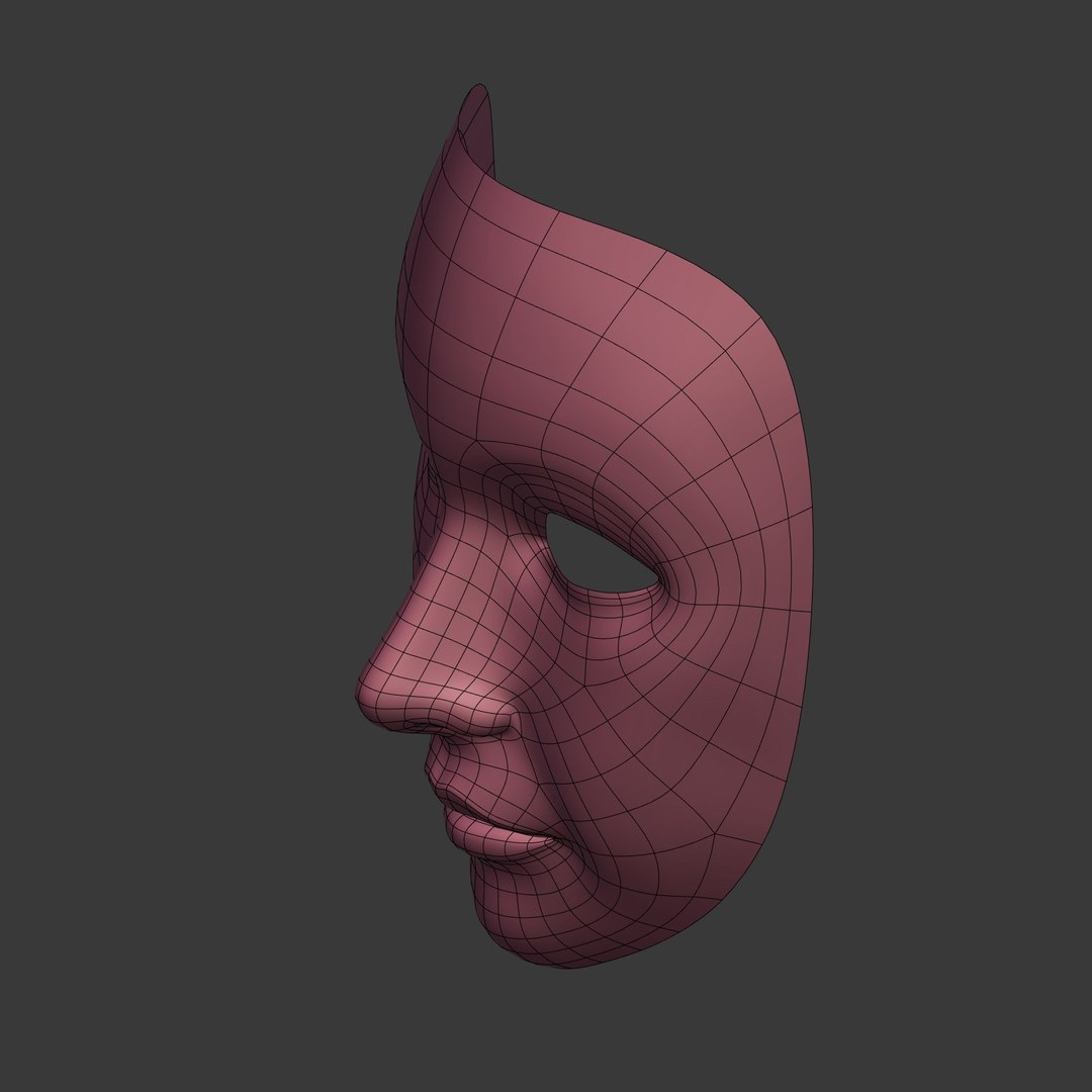 Neutral Mask 3D Model - TurboSquid 1547594