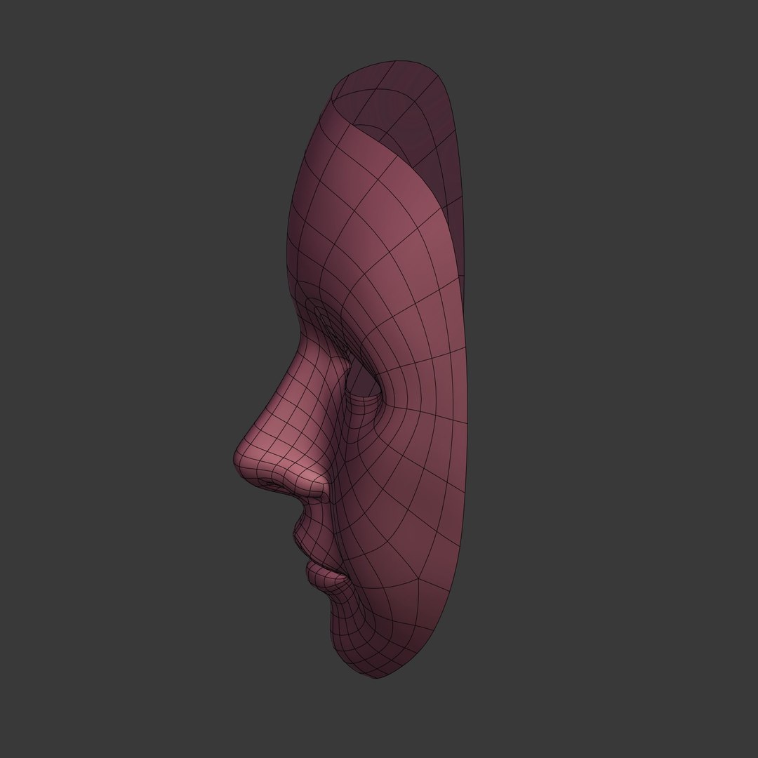 Neutral Mask 3D Model - TurboSquid 1547594