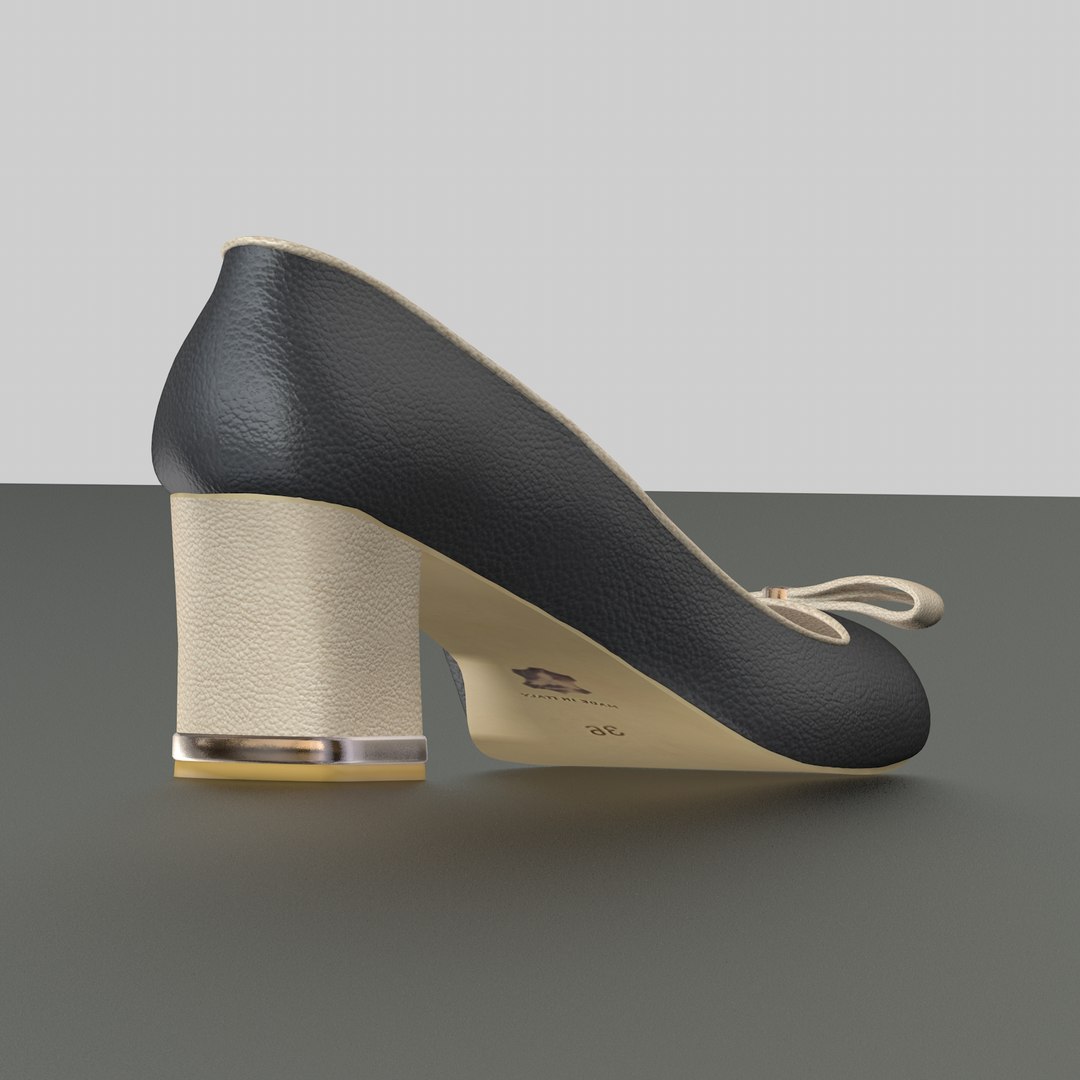 3d Female Shoes