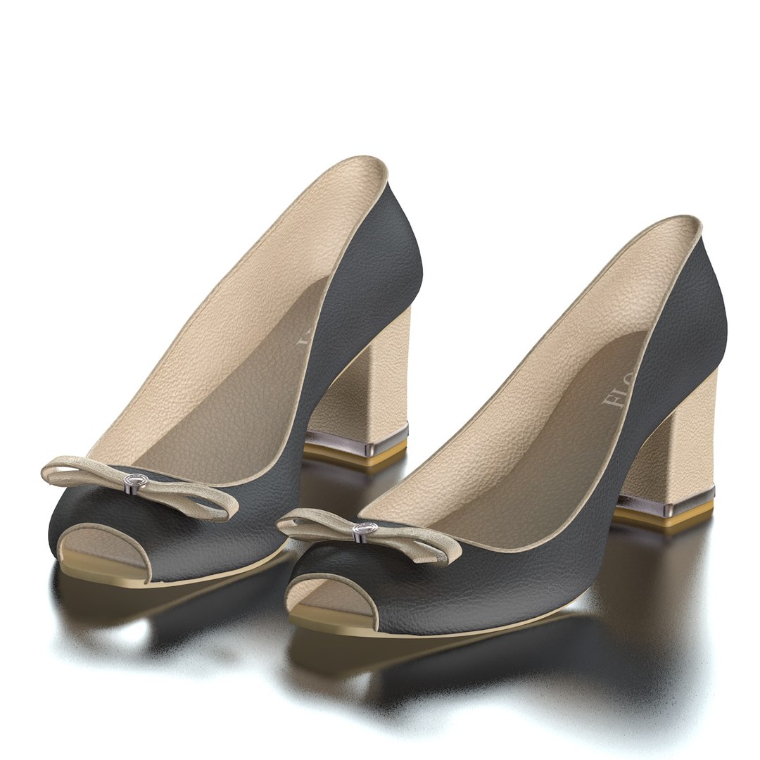 3d Female Shoes