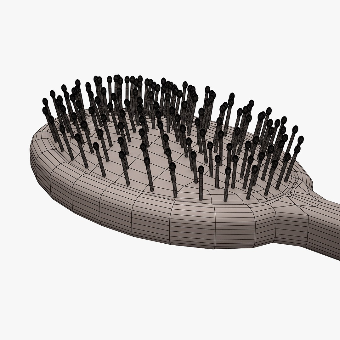 3d hair comb