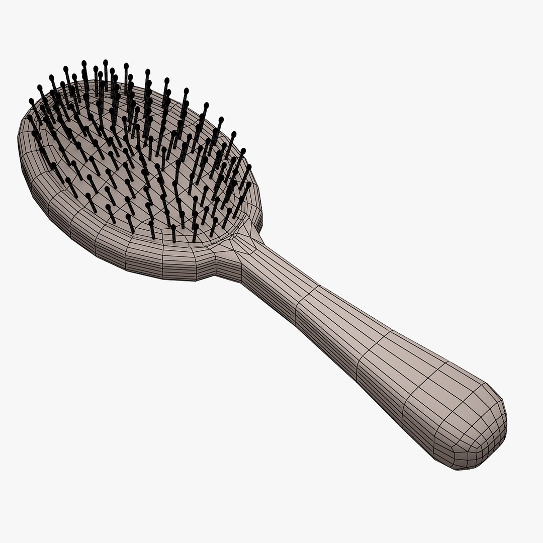 3d hair comb