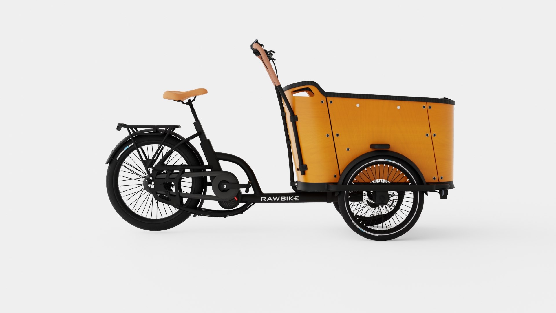 ECargo Round Bike 3D Model - TurboSquid 2248062