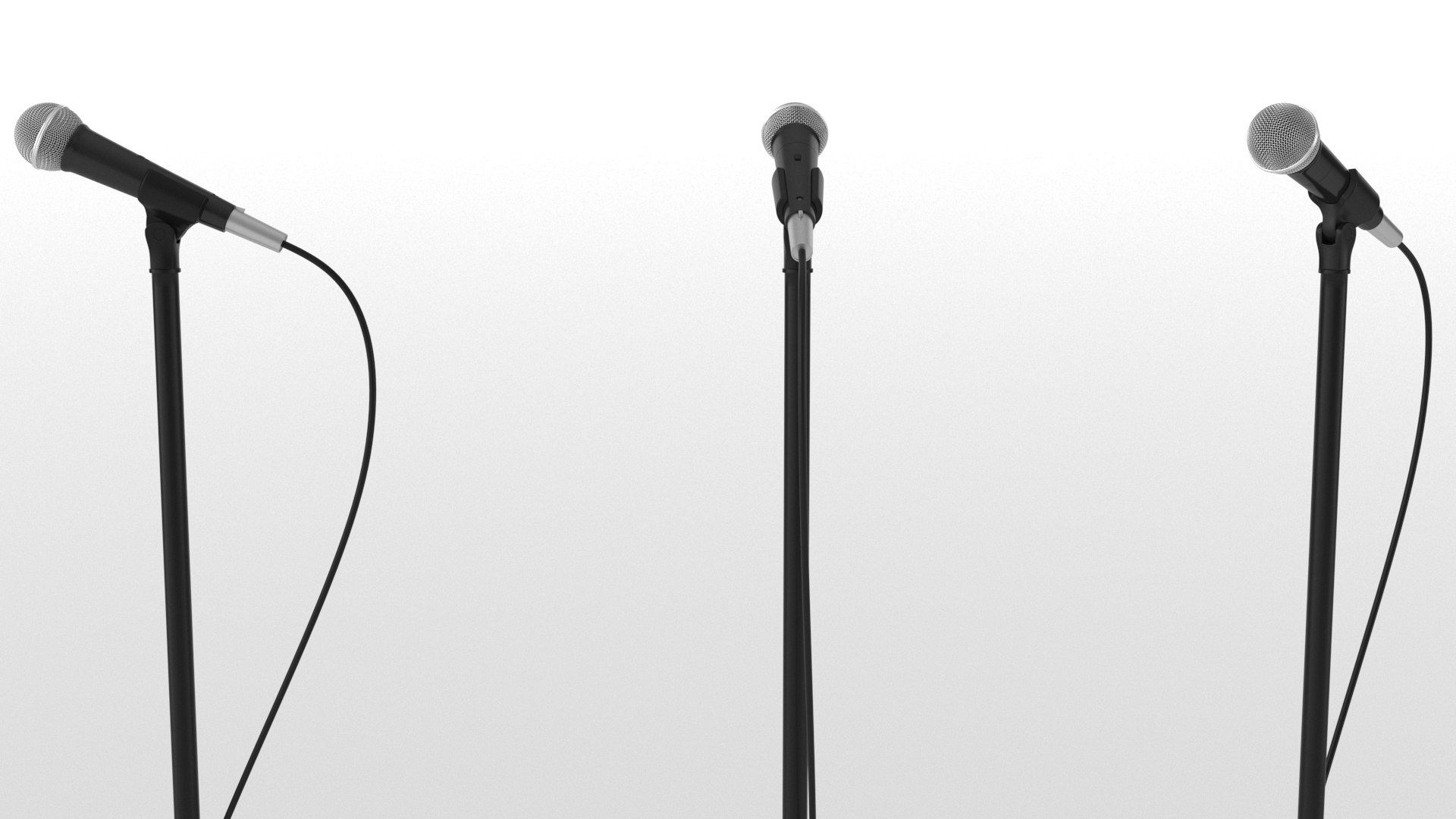 Microphone Stand Mic Model - TurboSquid 1157754