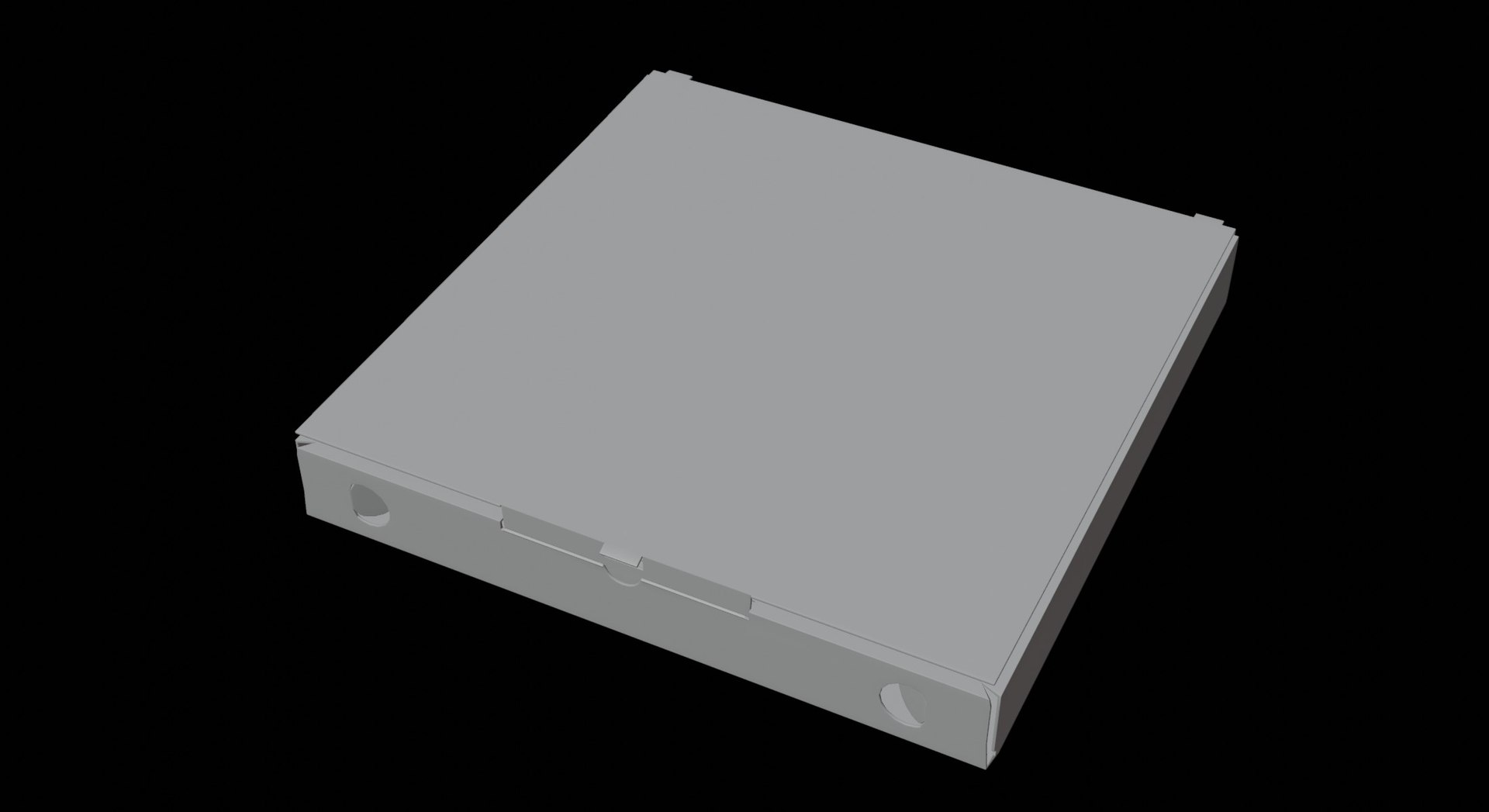 3D Takeaway Pizza Model - TurboSquid 2223642