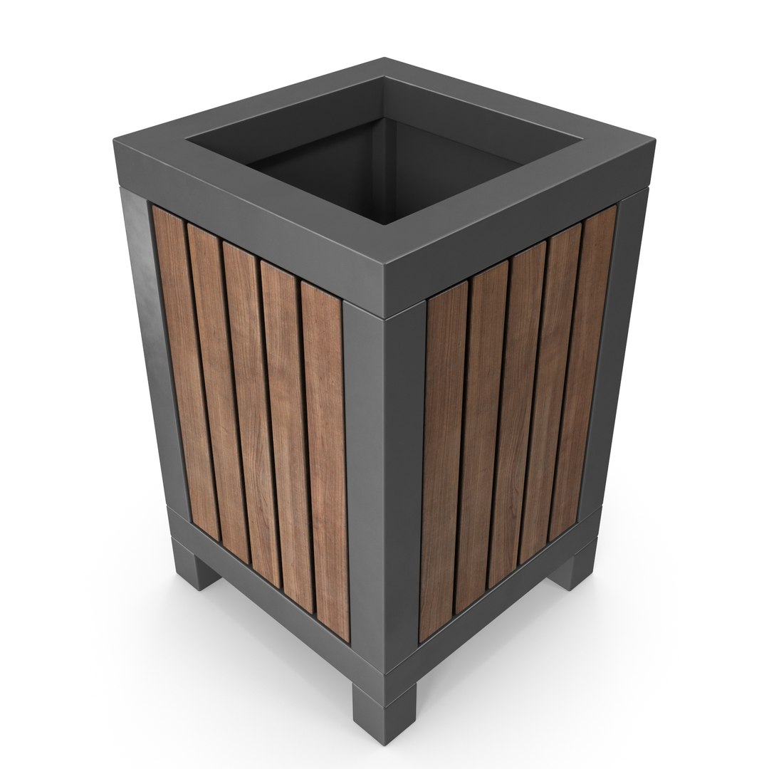 Trash Can 3D Model - TurboSquid 1944969