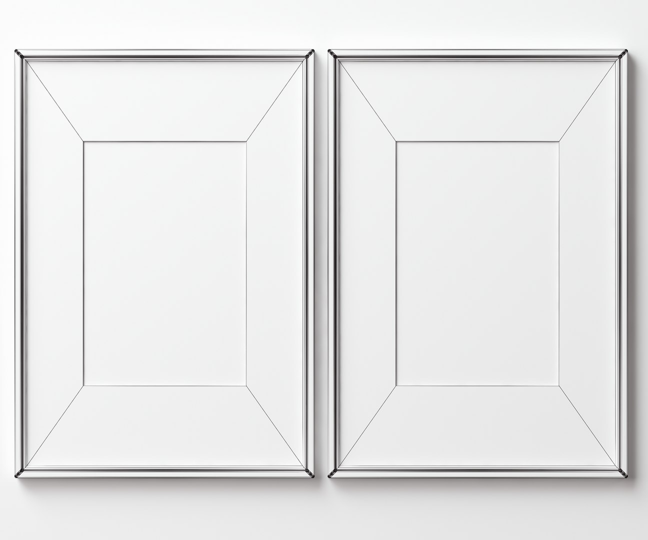 3D Picture Frames Set-444 Model - TurboSquid 2106102