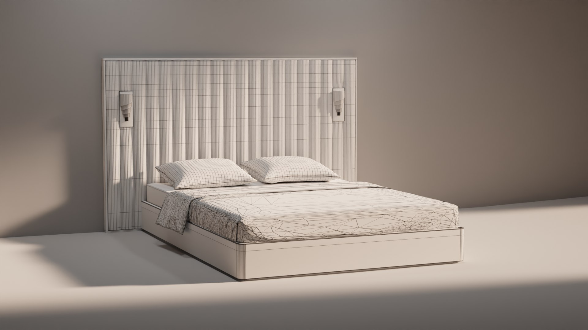 3D Model Bed 01 - TurboSquid 1991092