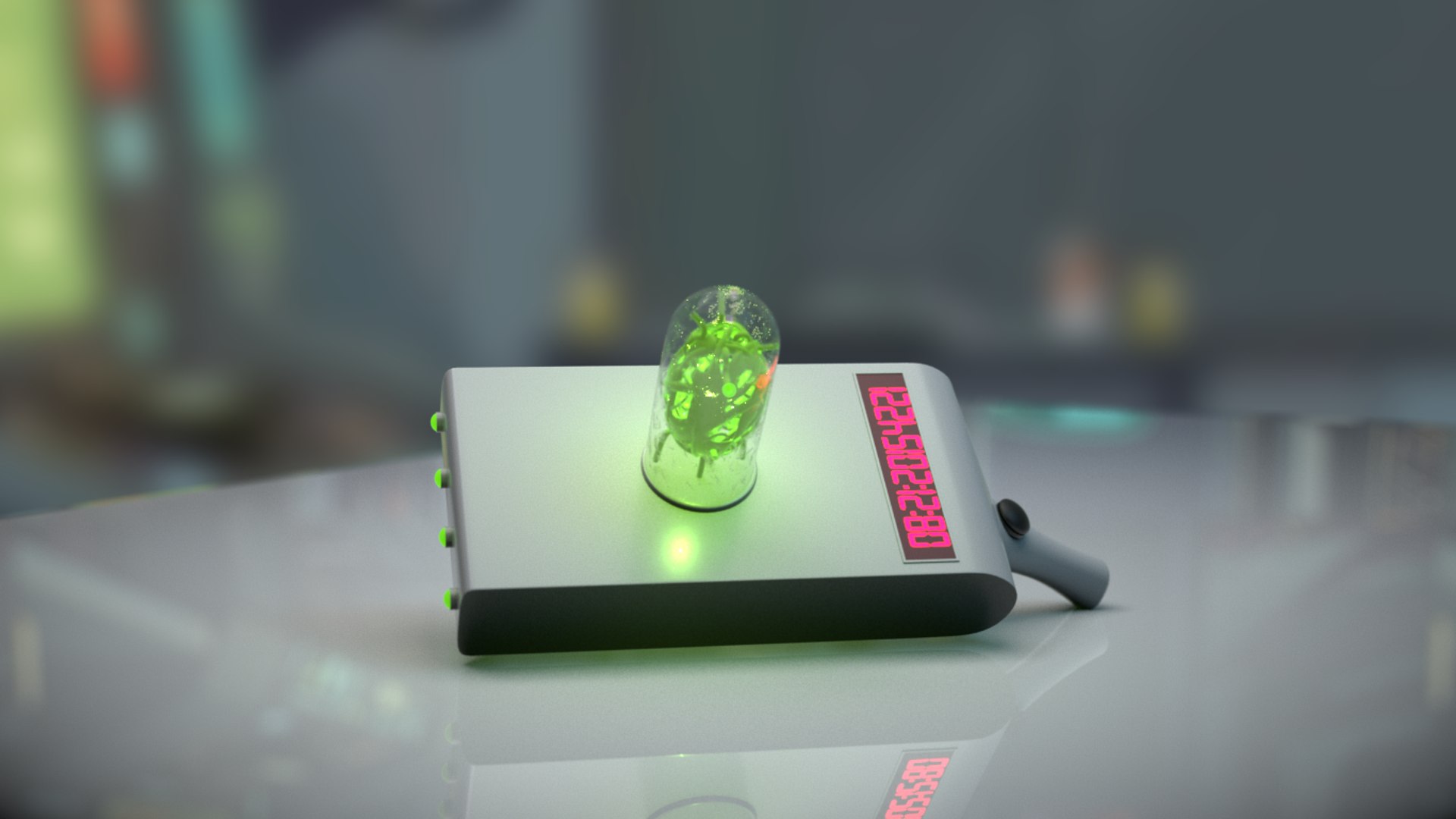 3d portal gun model