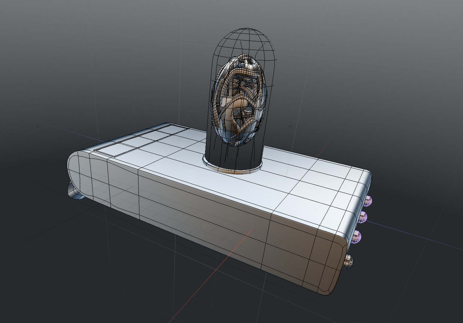 3d portal gun model
