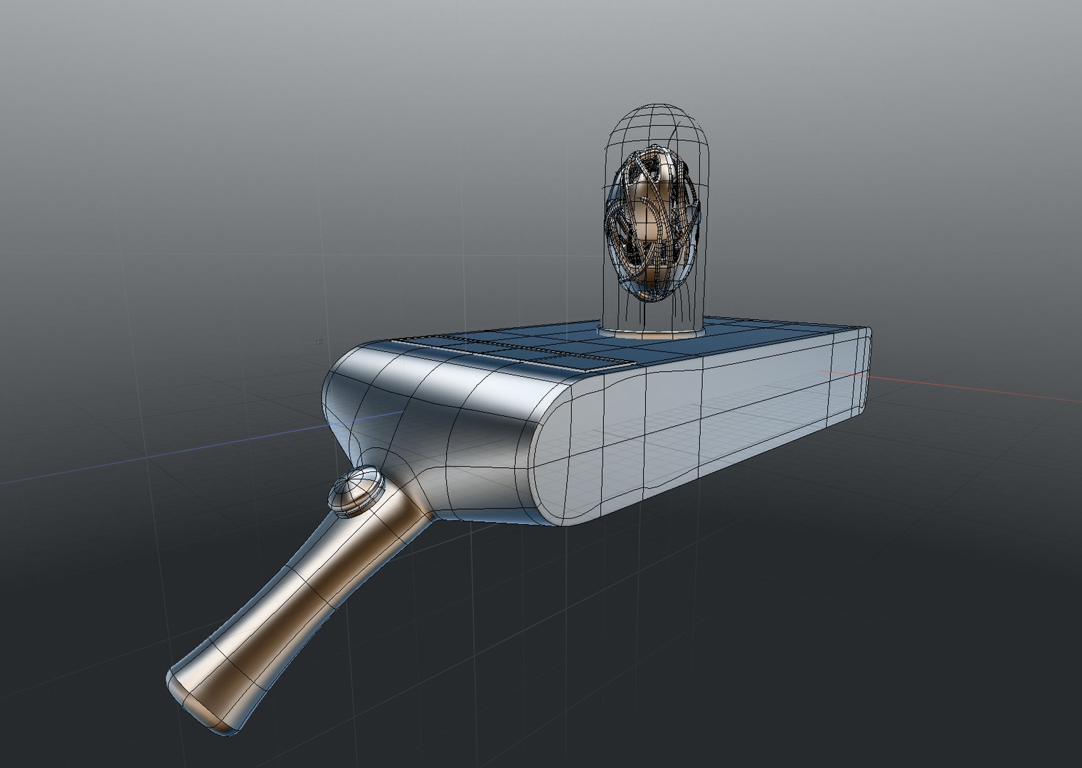 3d portal gun model