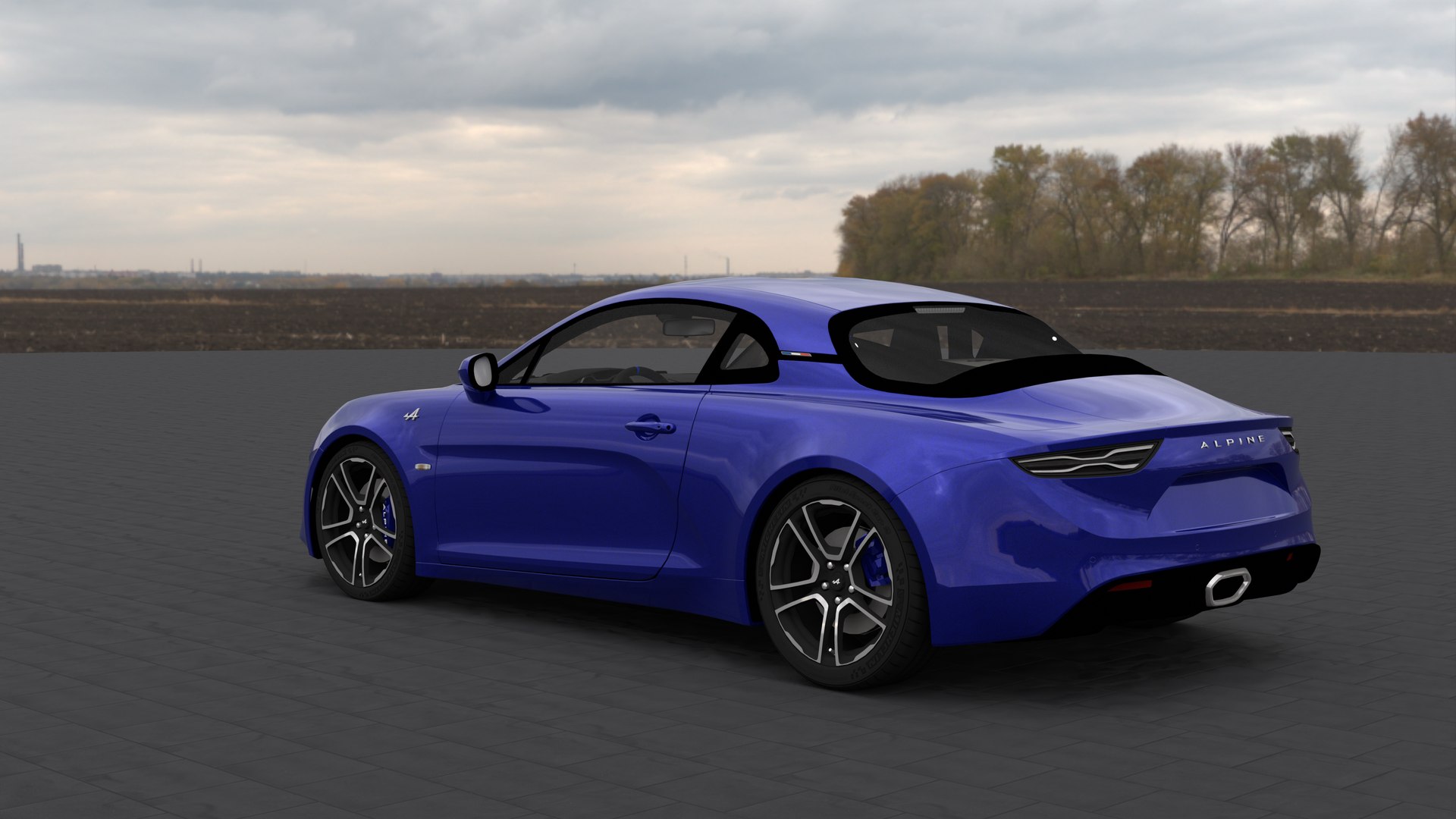3D Model 2017 Alpine A110 - TurboSquid 2241519