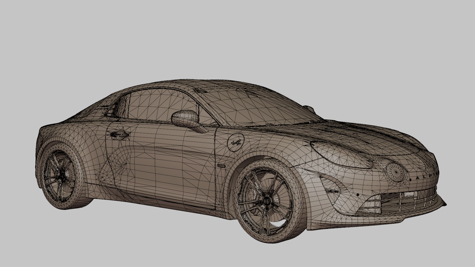 3D Model 2017 Alpine A110 - TurboSquid 2241519