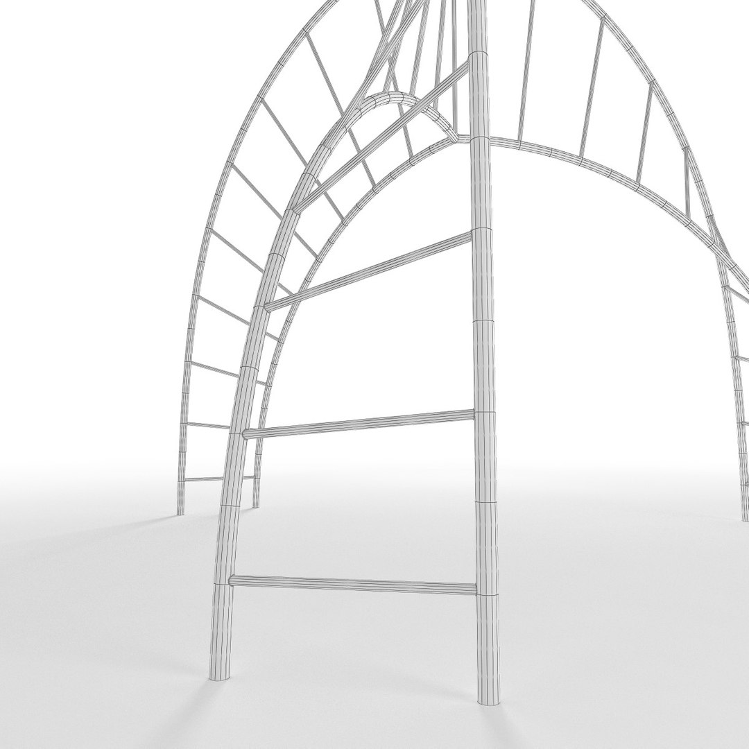 3d Sky-rail Climber Model