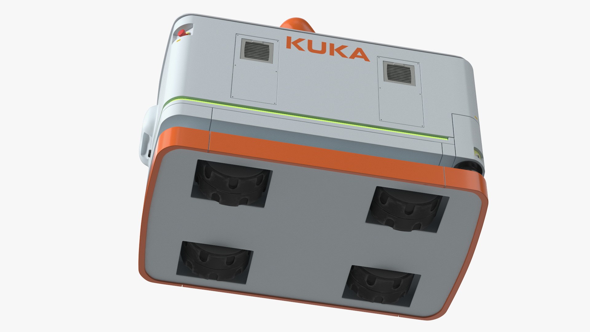 Mobile Robot KUKA And Dexterous Hand Rigged For Cinema 4D 3D ...