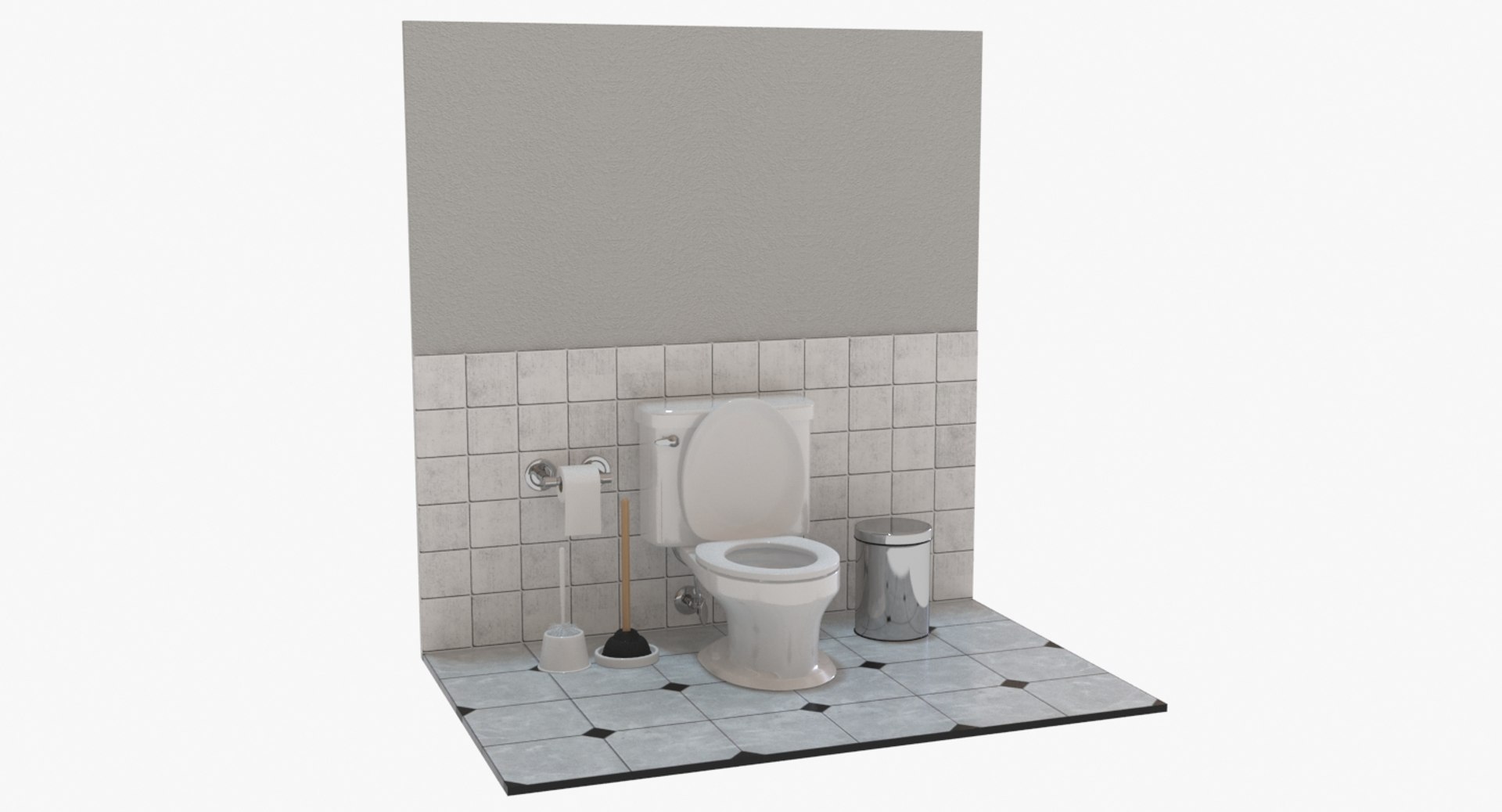3D toilet paper - TurboSquid 1409095