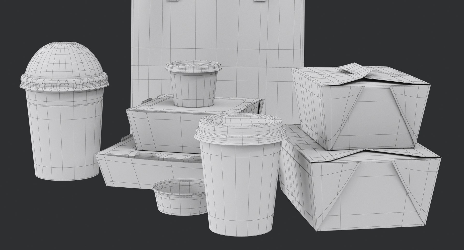 3D food pack packaging - TurboSquid 1407986