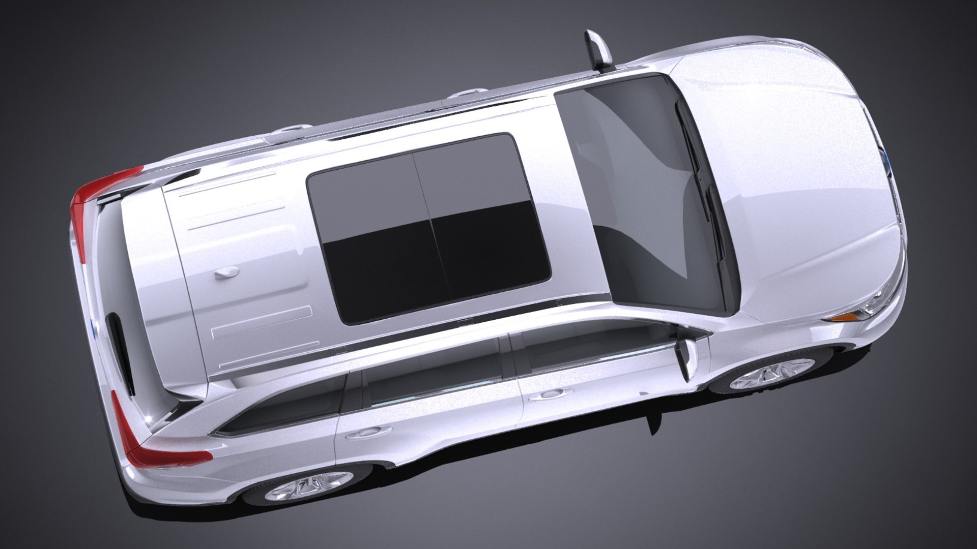 3D Toyota Highlander 2017 Model - TurboSquid 1179585