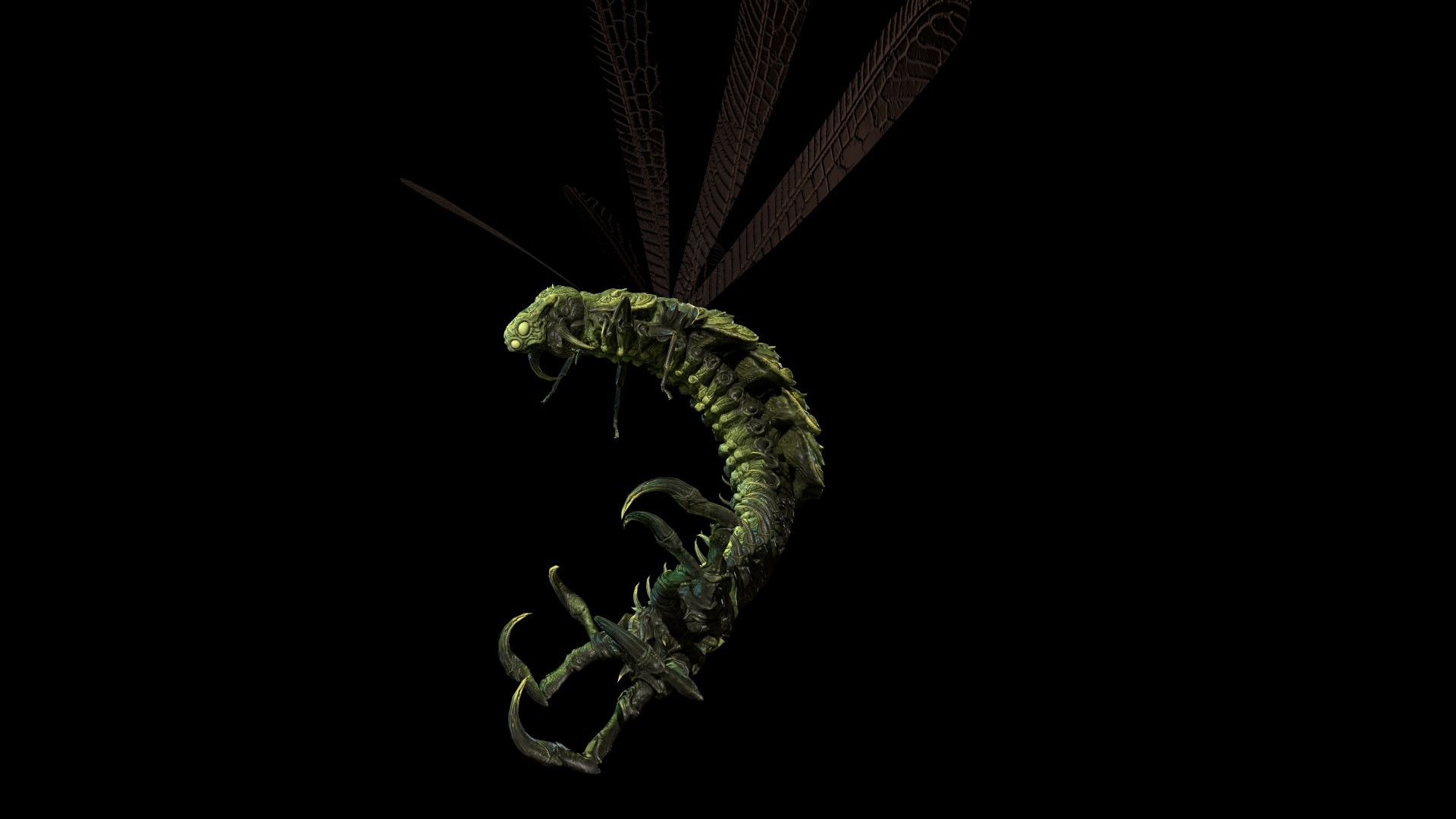 3D Bug Monster Insect Model - TurboSquid 1670588