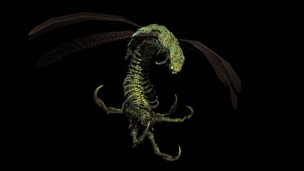 3D bug monster insect model - TurboSquid 1670588