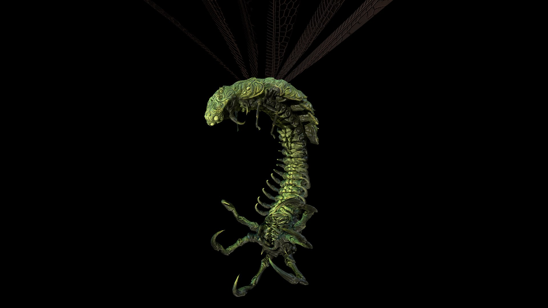 3D Bug Monster Insect Model - TurboSquid 1670588