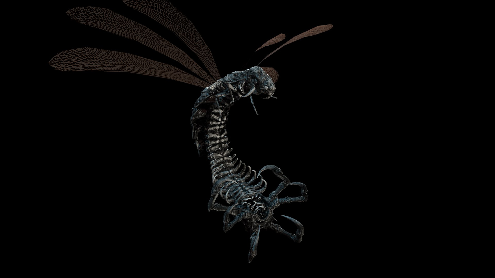 3D Bug Monster Insect Model - TurboSquid 1670588