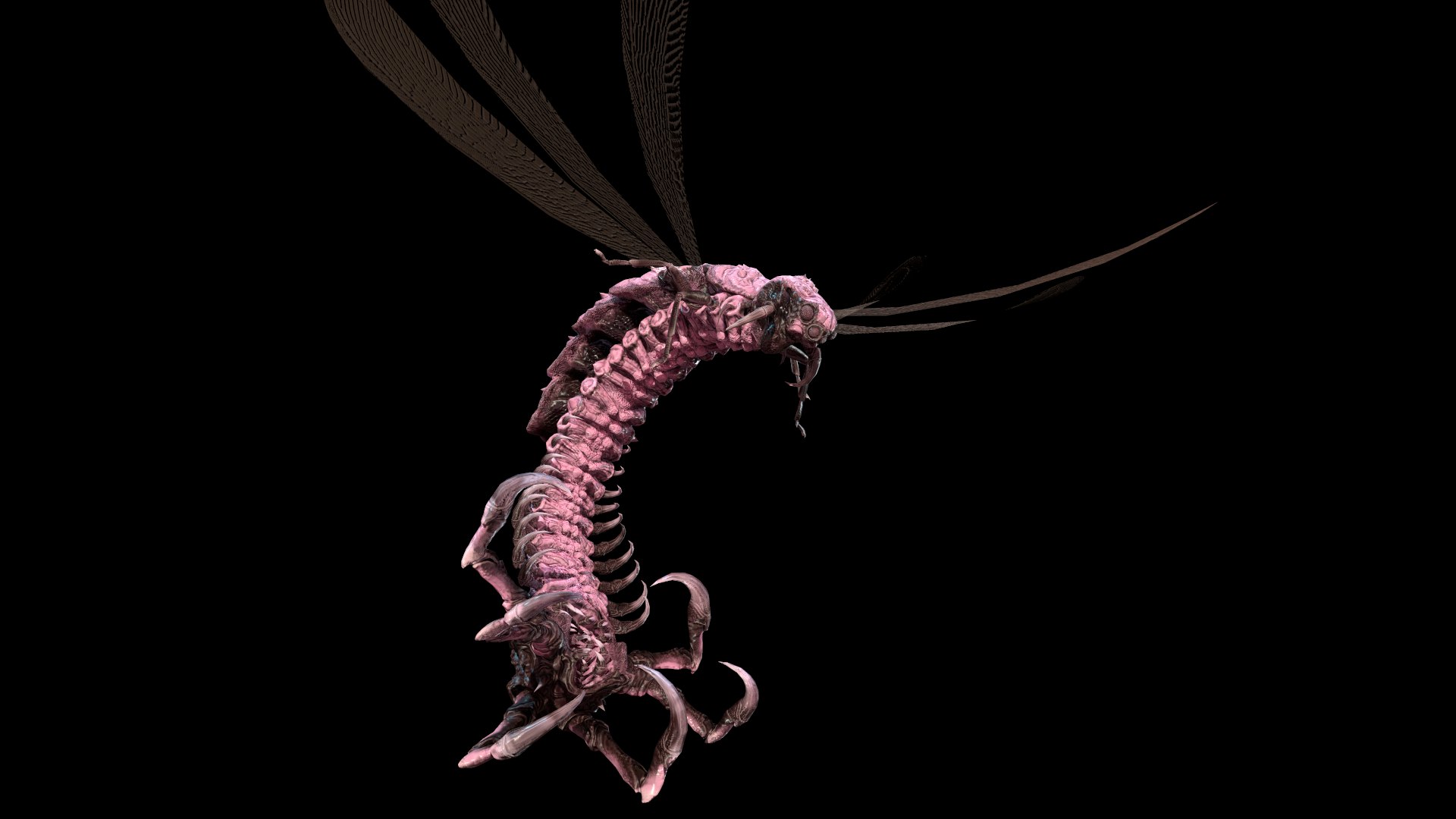 3D Bug Monster Insect Model - TurboSquid 1670588