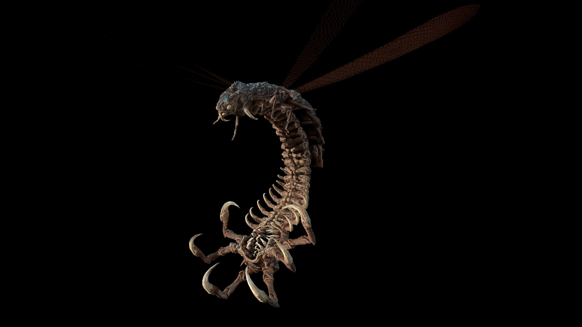 3D Bug Monster Insect Model - TurboSquid 1670588