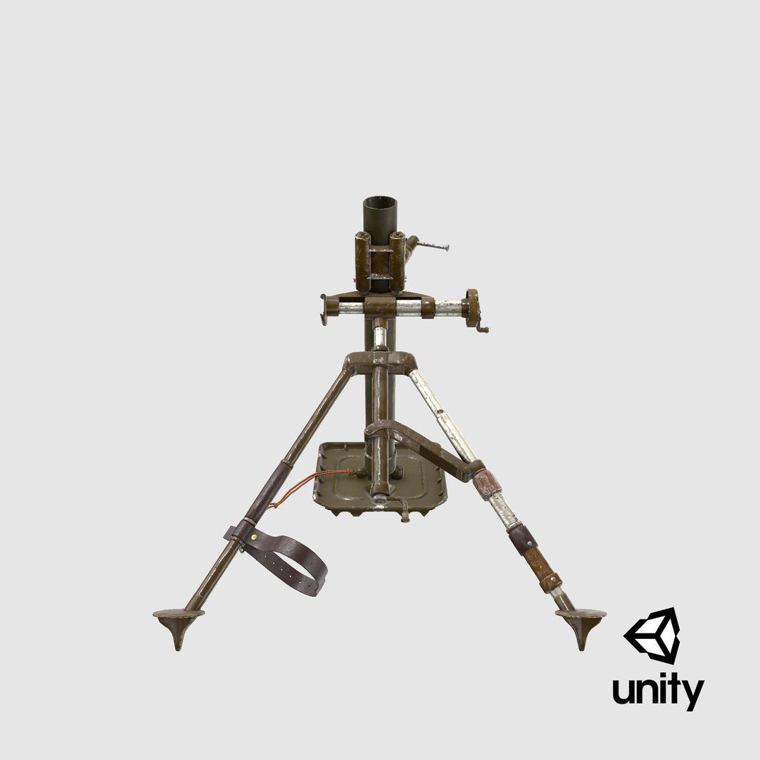 3D m2-mortar model - TurboSquid 1160497