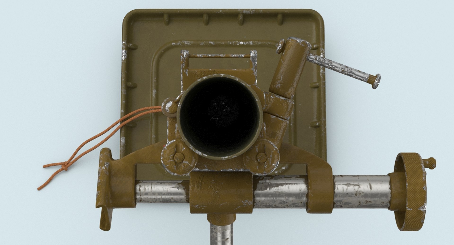 3D M2-mortar Model - TurboSquid 1160497