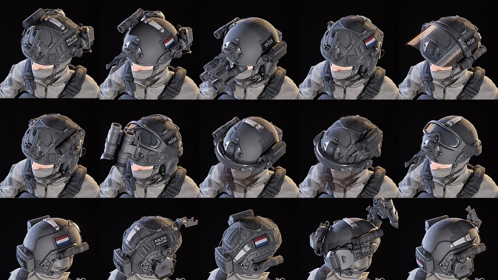 3D MODULAR SOLDIER PACK Model - TurboSquid 1919255
