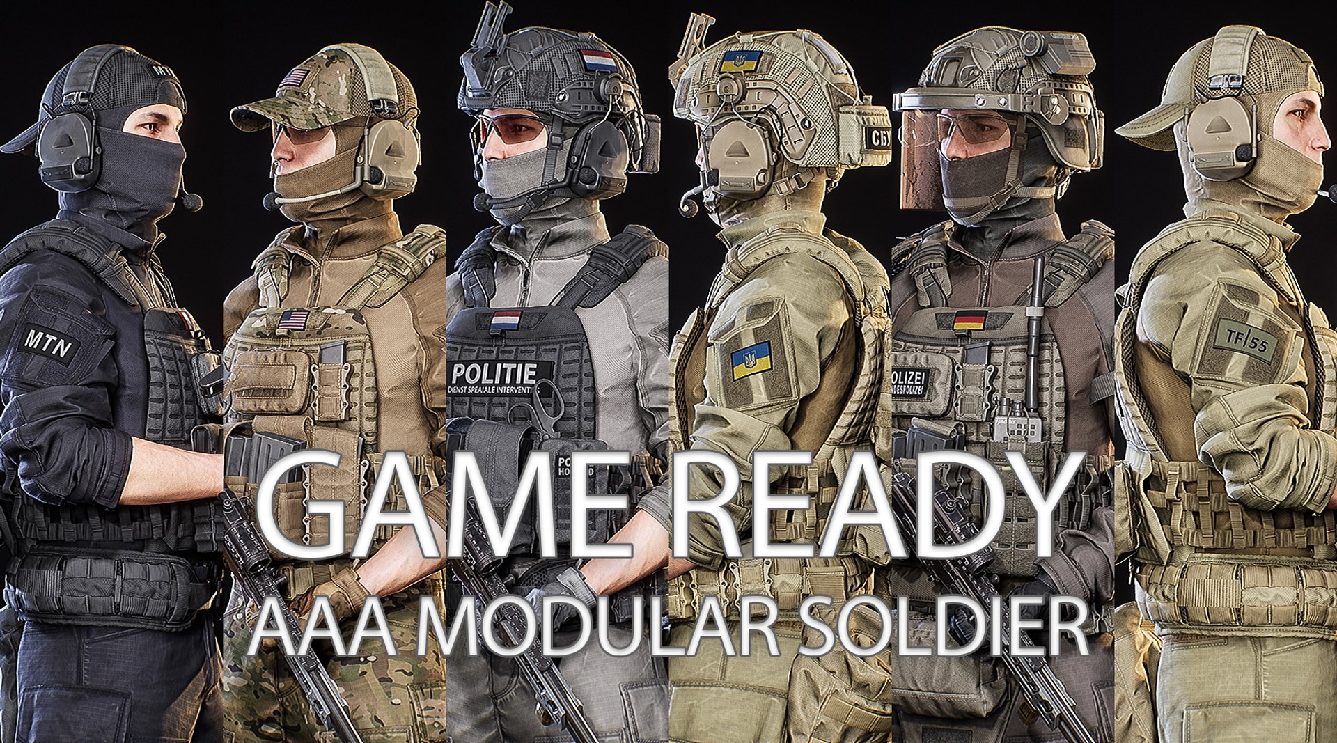 3D MODULAR SOLDIER PACK Model - TurboSquid 1919255
