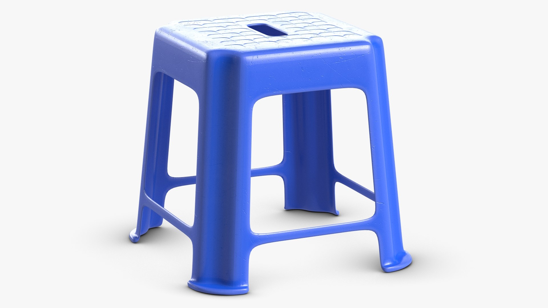 3D Hard Plastic Stool - TurboSquid 1610330