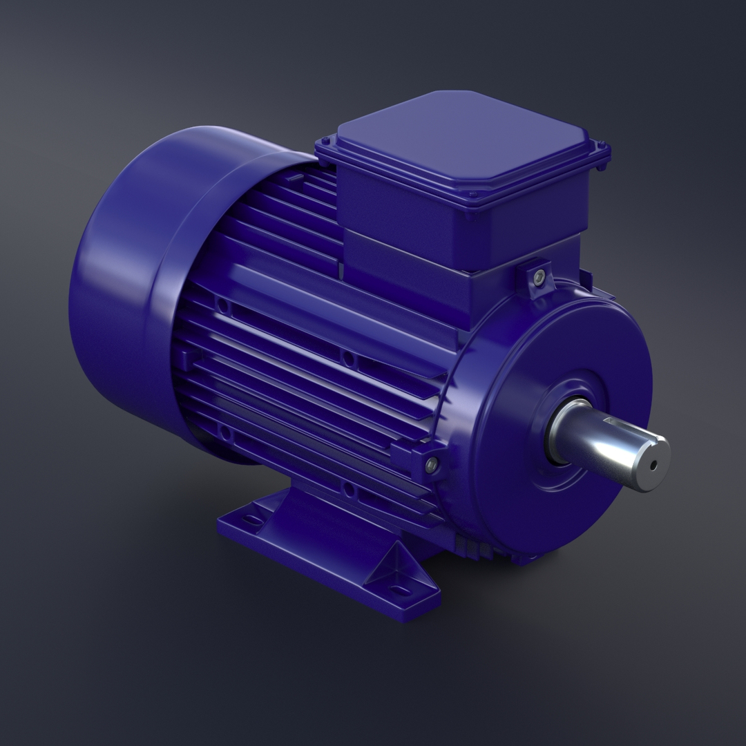 3d Model Electric Motor