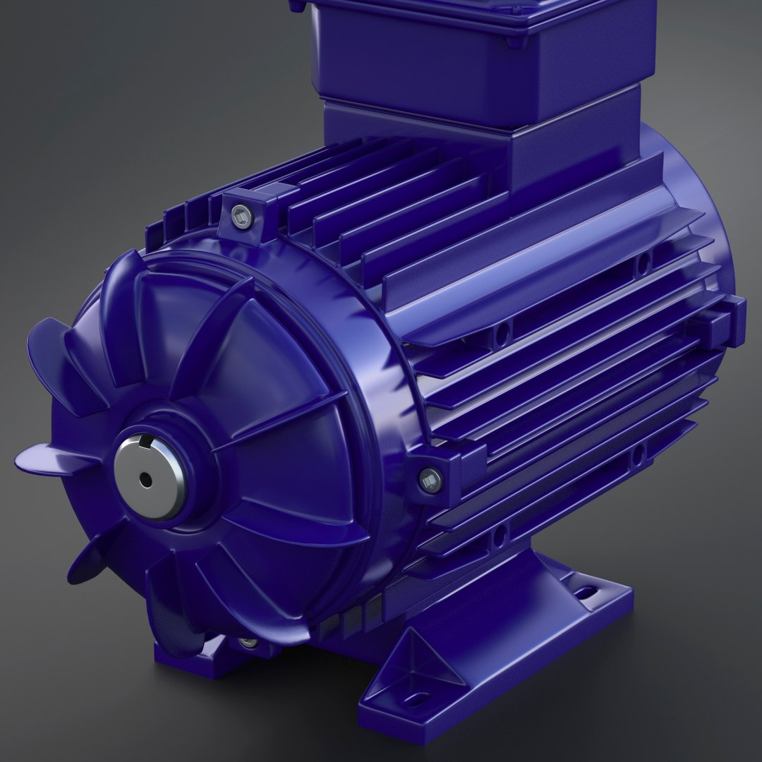 3d Model Electric Motor