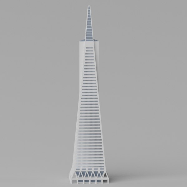 Transamerica Building 3D Models for Download | TurboSquid