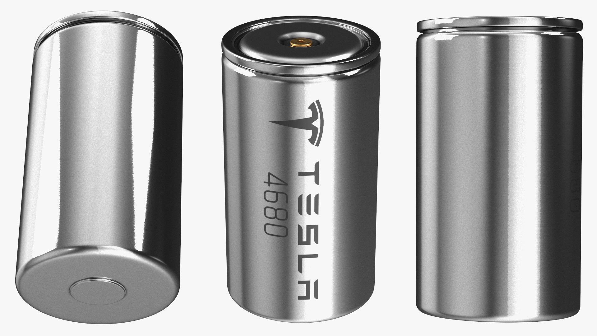 3D Lithium Battery Tesla 4680 - TurboSquid 2068518