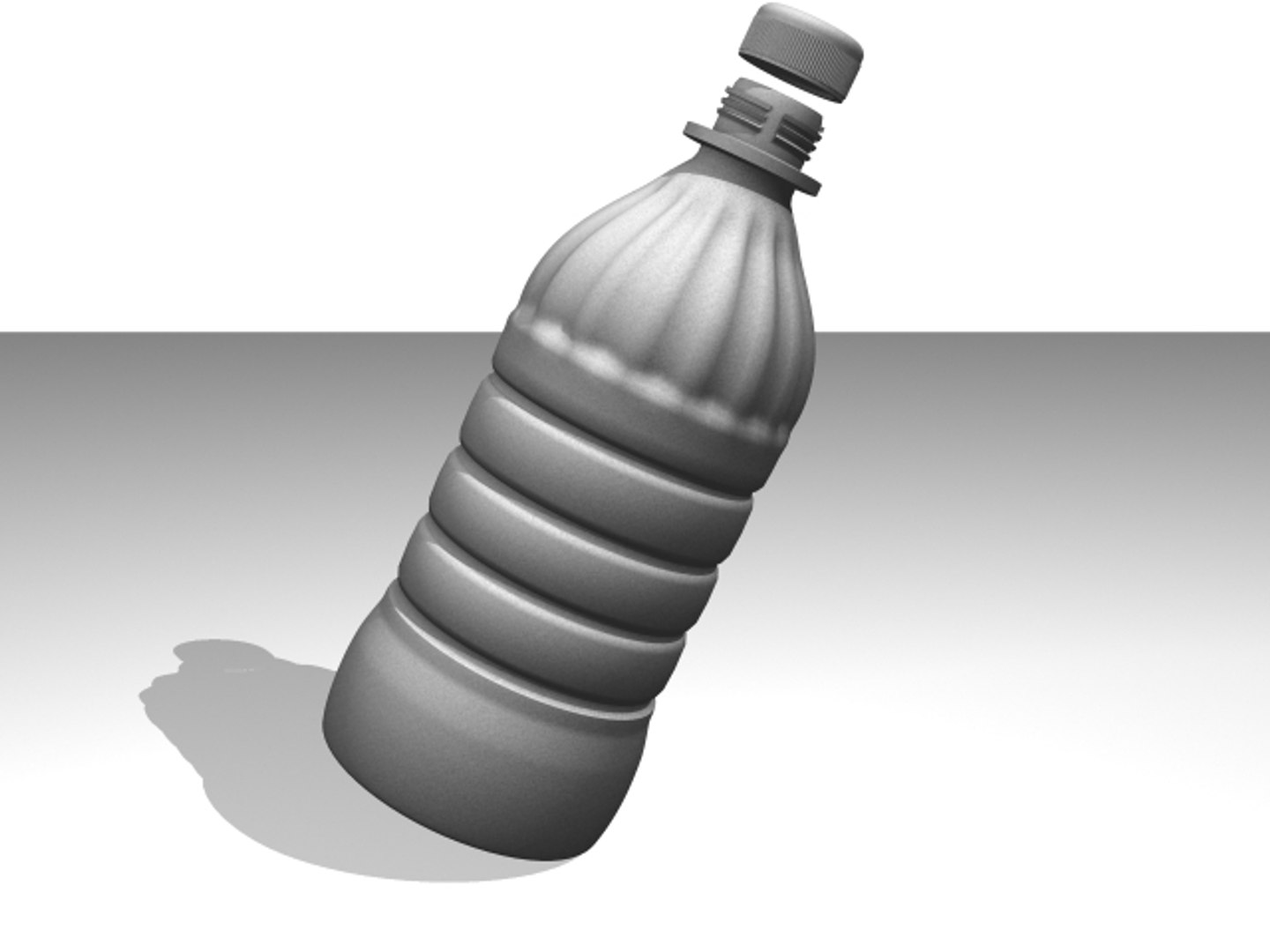 3d Model Plastic Bottle