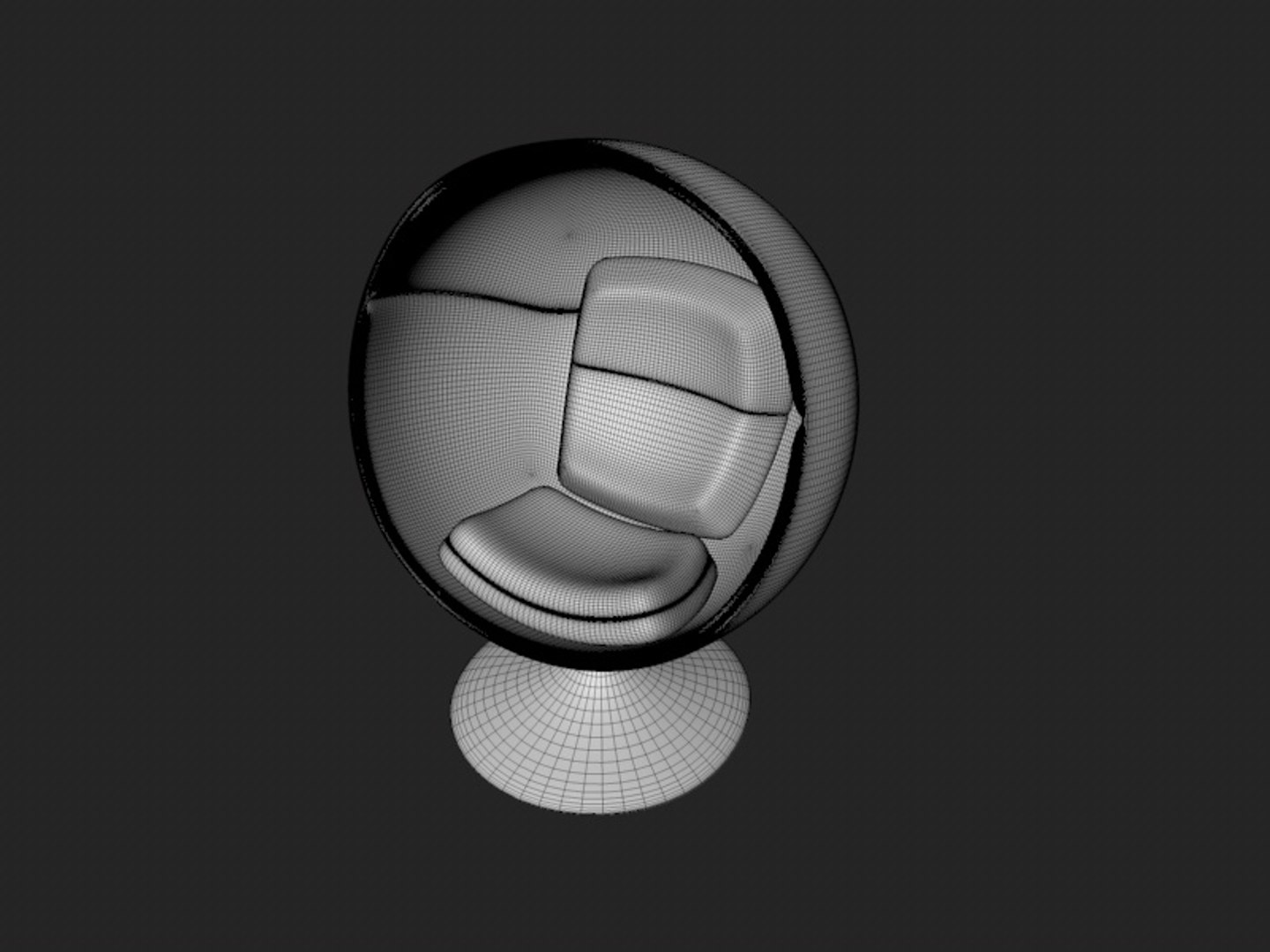 Ball Chair 3D - TurboSquid 634214