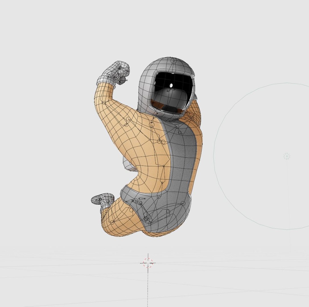 3D Rigged Cartoon Space Man Character Model - TurboSquid 1760138