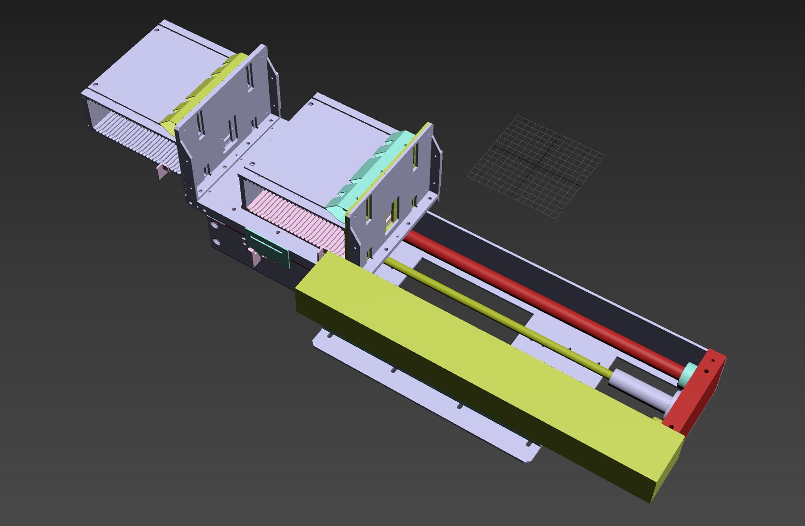 Cylinder Drive Mechanism 3D Model - TurboSquid 1330642