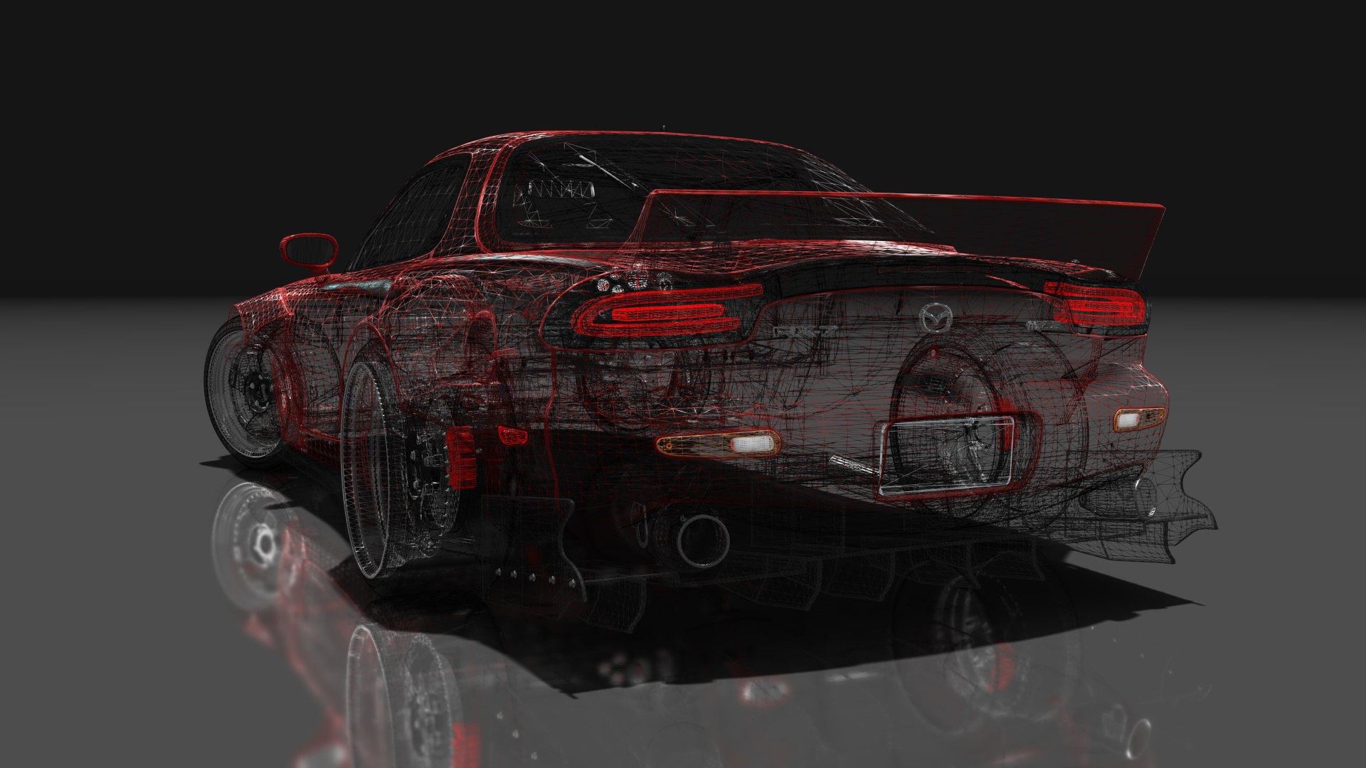 3D RX7 Rocket Bunny Model - TurboSquid 2142728