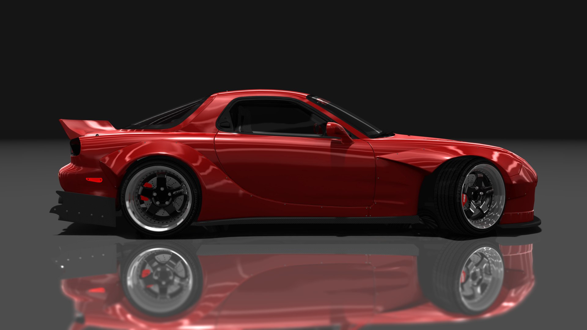 3D RX7 Rocket Bunny Model - TurboSquid 2142728