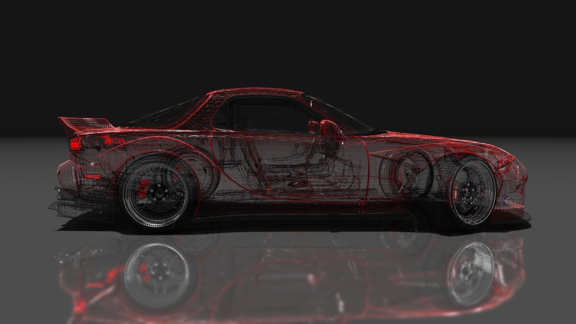 3D RX7 Rocket Bunny Model - TurboSquid 2142728