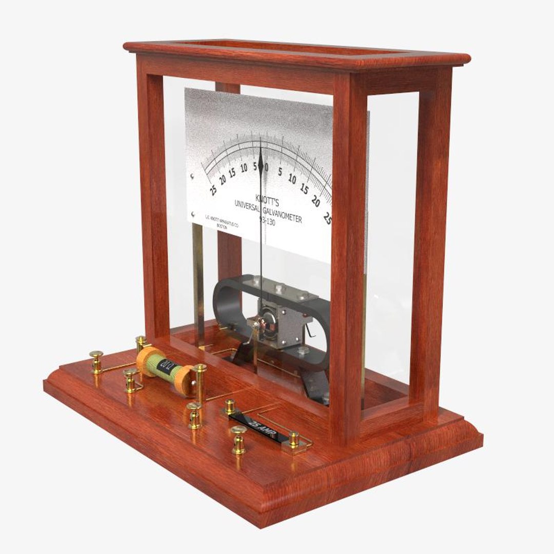 Knott Universal Galvanometer 3D Model - TurboSquid 1606022